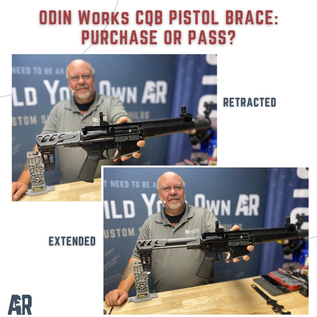 Full Review & Live Install: ODIN Works CQB Pistol Brace - BYOAR - Build Your Own AR