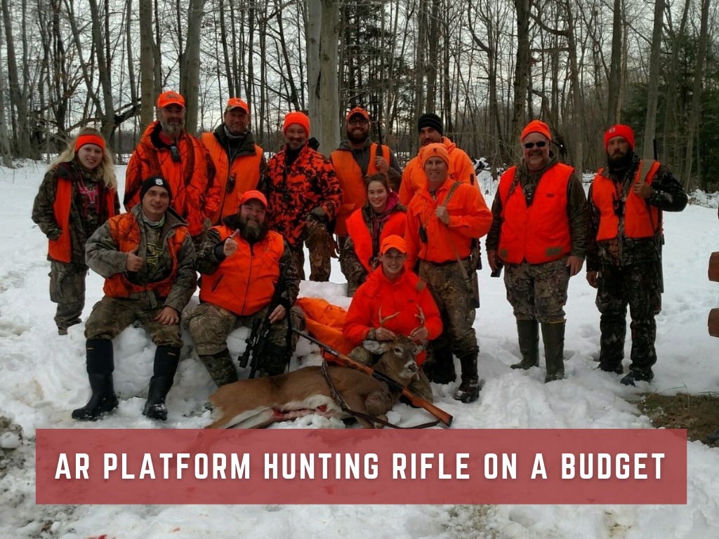 AR Platform Hunting Rifle on a Budget - BYOAR - Build Your Own AR